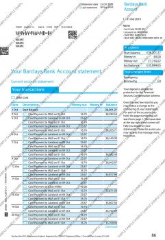 Sample Documents of UK | AIB UK | Bank of Scotland